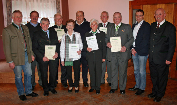 Ehrungen und Neuwahlen beim Seniorenbund Pölstal - Pölstal