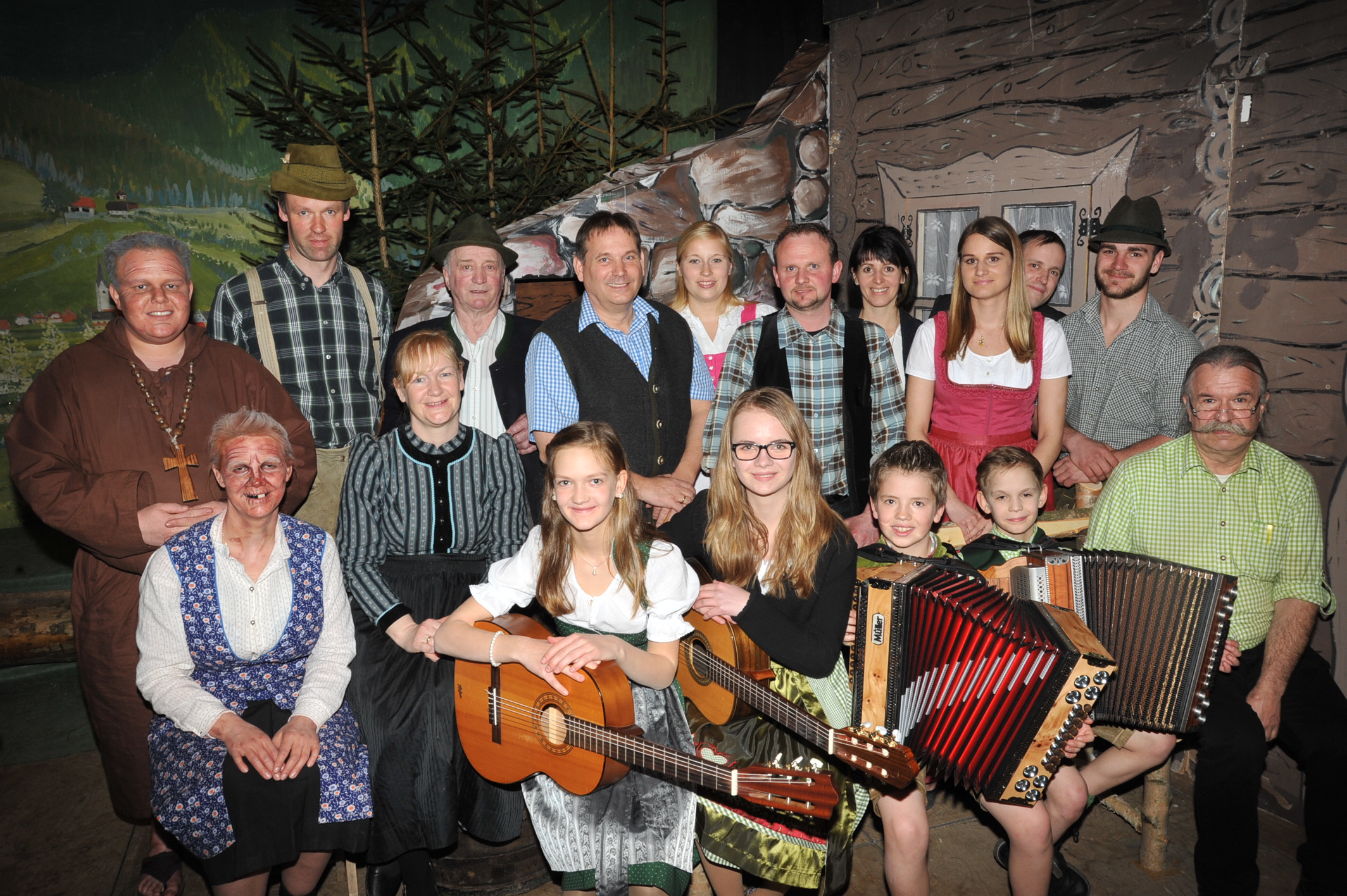 Theaterrunde St. Oswald-Möderbrugg: Mit dem Bruder Martin wurde ...